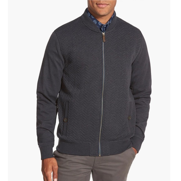 Ted Baker | Jackets & Coats | Ted Baker Deeaz Quilted Herringbone Knit ...